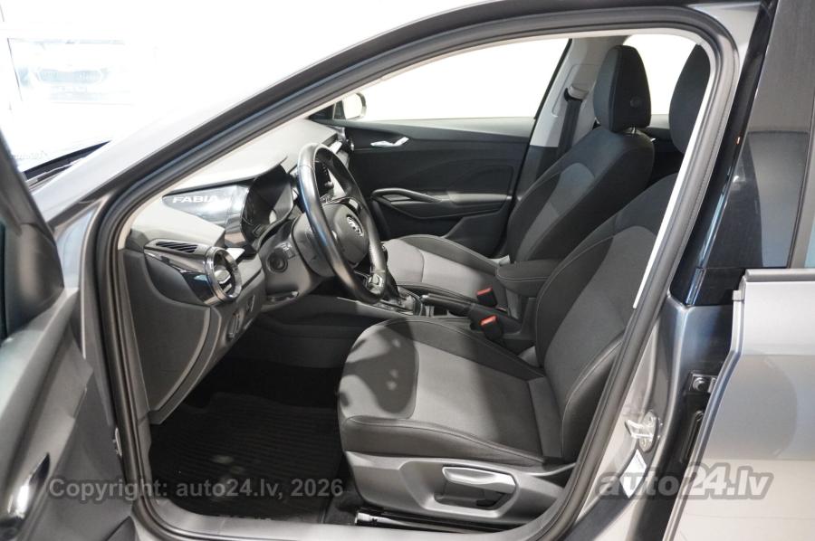 Grey Skoda Fabia 2023 in Tallinn, with an engine capacity of 1.00 L and mileage of 76 thousand km for 13900 €, photo 16 on AUTOMOTO.COM.LV
