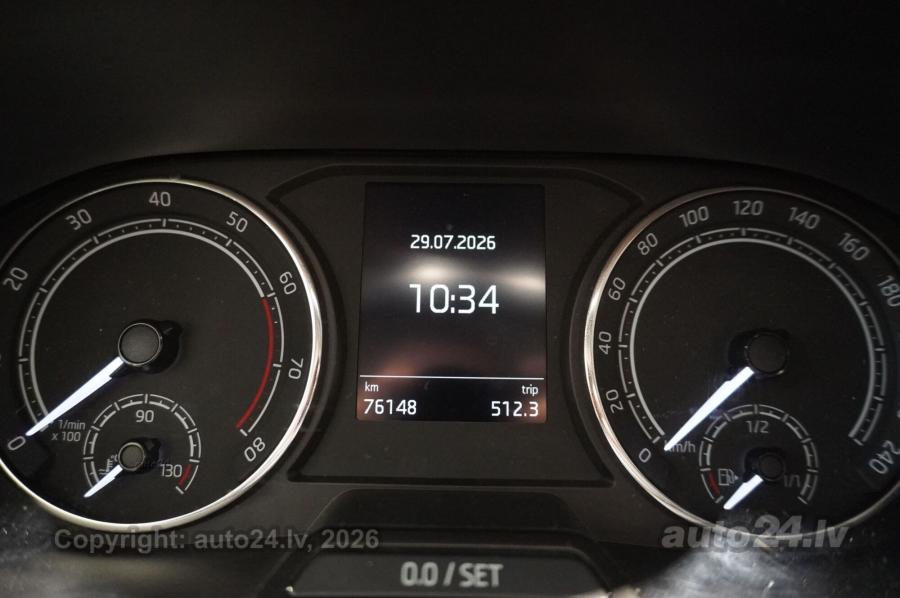 Grey Skoda Fabia 2023 in Tallinn, with an engine capacity of 1.00 L and mileage of 76 thousand km for 13900 €, photo 20 on AUTOMOTO.COM.LV