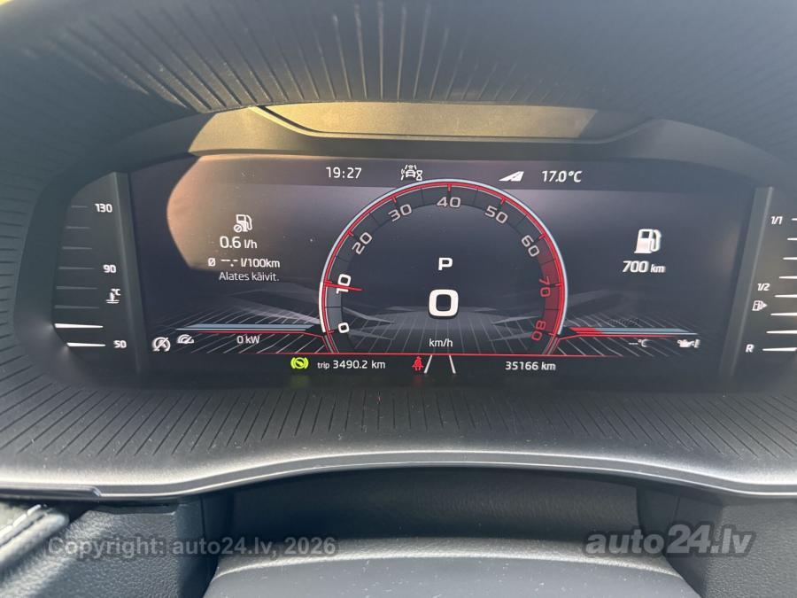Pelēks Skoda Fabia 2023 Tallina, ar dzinēja tilpumu 1.00 L un nobraukumu 35 tūkst. km par 18300 €, foto 14 vietnē AUTOMOTO.COM.LV