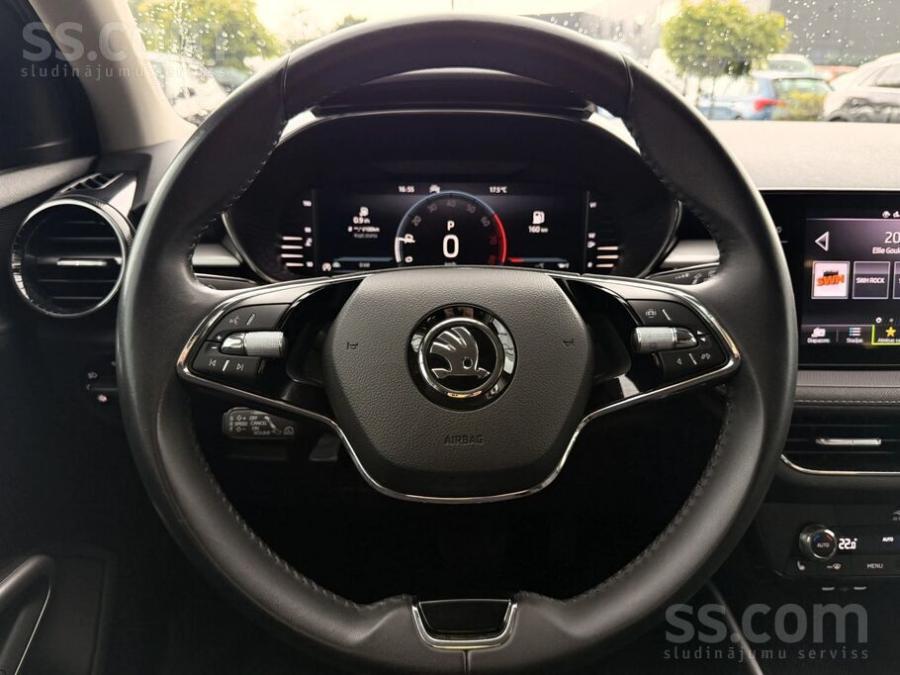 Pelēks Skoda Fabia 2023 Rīga, ar dzinēja tilpumu 1.00 L un nobraukumu 59 tūkst. km par 17290 €, foto 11 vietnē AUTOMOTO.COM.LV