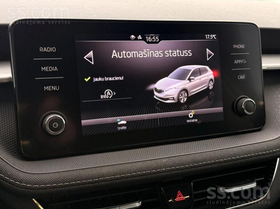 Pelēks Skoda Fabia 2023 Rīga, ar dzinēja tilpumu 1.00 L un nobraukumu 59 tūkst. km par 17290 €, foto 20 vietnē AUTOMOTO.COM.LV