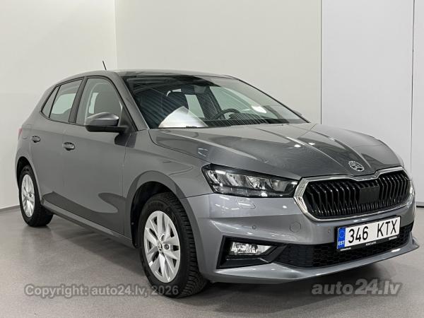 Grey Skoda Fabia 2024 in Tallinn, with an engine capacity of 1.00 L and mileage of 42 thousand km for 16490 €, photo 3 on AUTOMOTO.COM.LV