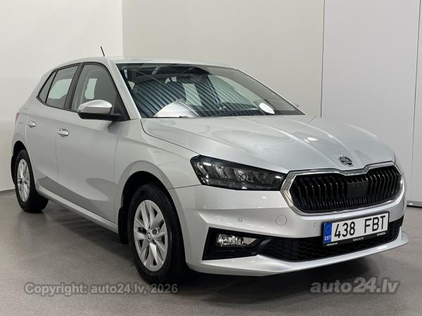 Skoda Fabia 2024 in Tallinn on AUTOMOTO.COM.LV Grey Skoda Fabia 2024 in Tallinn, with an engine capacity of 1.00 L and mileage of 43 thousand km for 15800 €, photo 4 on AUTOMOTO.COM.LV