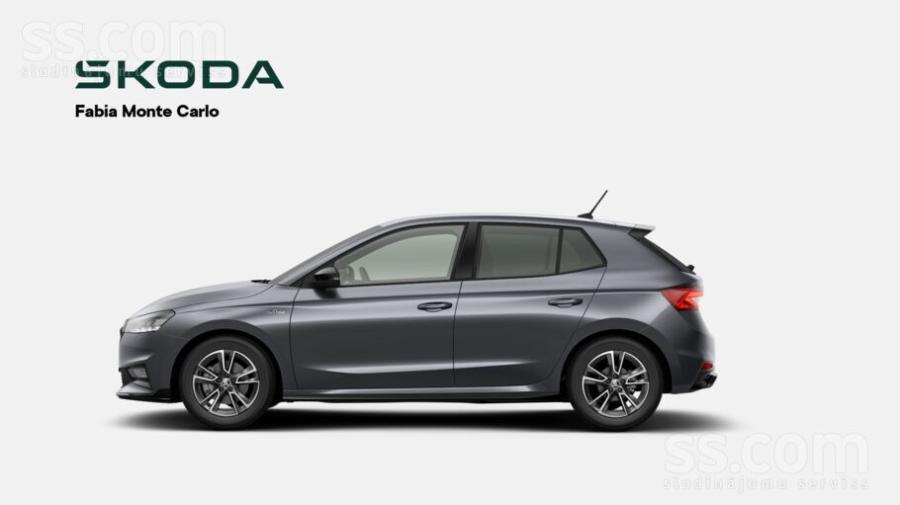Pelēks Skoda Fabia 2025 Valmiera, ar dzinēja tilpumu 1.00 L un nobraukumu 5 tūkst. km par 22200 €, foto 1 vietnē AUTOMOTO.COM.LV