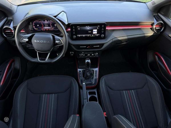 Pelēks Skoda Fabia 2025 Viļņa, ar dzinēja tilpumu 1.00 L un nobraukumu 41 tūkst. km par 19350 €, foto 7 vietnē AUTOMOTO.COM.LV