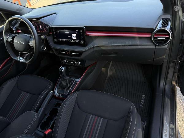 Pelēks Skoda Fabia 2025 Viļņa, ar dzinēja tilpumu 1.00 L un nobraukumu 41 tūkst. km par 19350 €, foto 8 vietnē AUTOMOTO.COM.LV