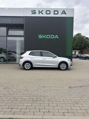 Grey Skoda Fabia 2025 in Klaipeda, with an engine capacity of 1.00 L and mileage of 13 thousand km for 17700 €, photo  on AUTOMOTO.COM.LV