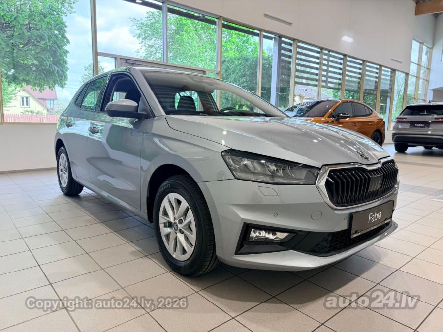 Pelēks Skoda Fabia 2026 Viljandi, ar dzinēja tilpumu 1.00 L un nobraukumu 5 tūkst. km par 19880 €, foto 5 vietnē AUTOMOTO.COM.LV