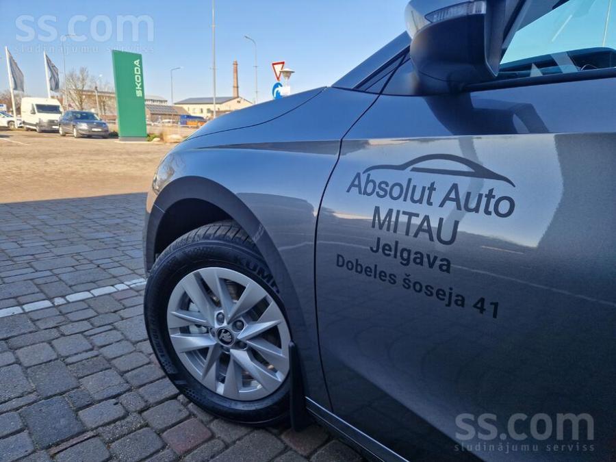 Серый Шкода Фабия 2026 в Елгава, объемом двигателя 1.00 л и пробегом 0 тыс. км за 19500 €, фото 4 на AUTOMOTO.COM.LV