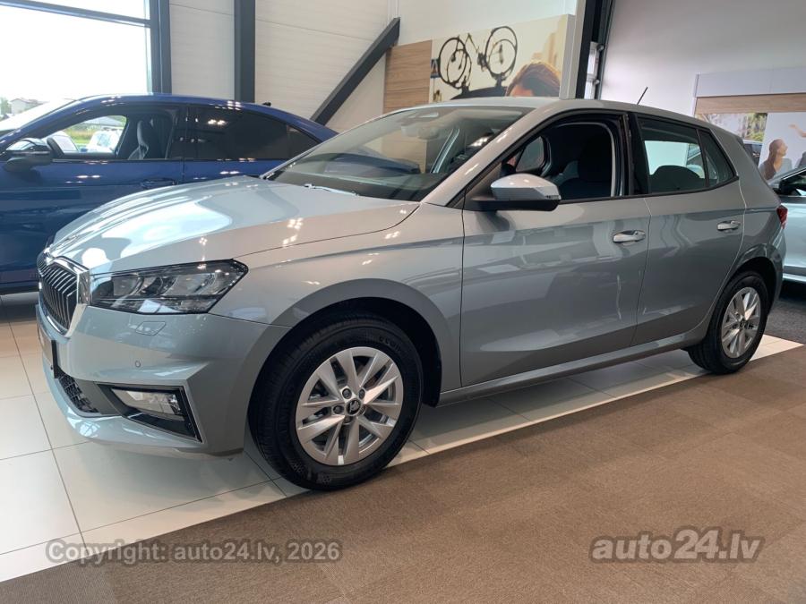 Grey Skoda Fabia 2026 in Rakvere, with an engine capacity of 1.00 L and mileage of 0 thousand km for 21660 €, photo 1 on AUTOMOTO.COM.LV