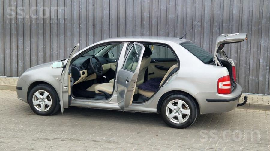 Серый Шкода Фабия 2006 в Елгава, объемом двигателя 1.90 л и пробегом 268 тыс. км за 1390 €, фото 20 на AUTOMOTO.COM.LV