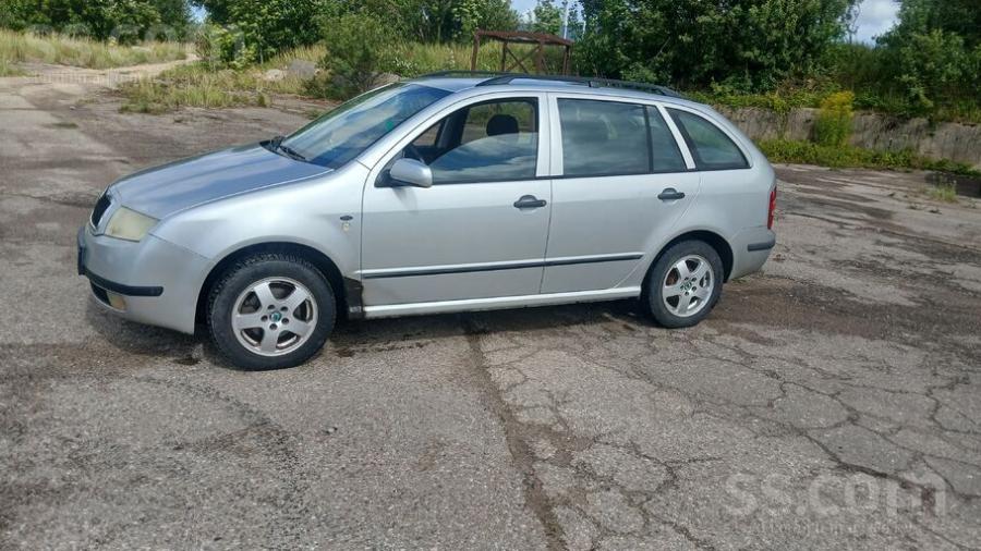 Pelēks Skoda Fabia 2001 Tukums, ar dzinēja tilpumu 1.40 L un nobraukumu 289 tūkst. km par 1500 €, foto 7 vietnē AUTOMOTO.COM.LV
