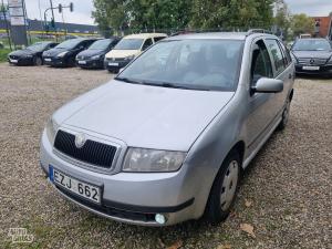 Pelēks Skoda Fabia 2003 Kauņa, ar dzinēja tilpumu 1.40 L un nobraukumu 300 tūkst. km par 399 €, foto 5 vietnē AUTOMOTO.COM.LV