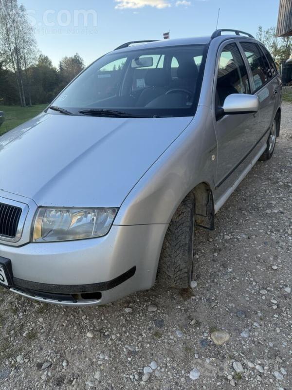 Grey Skoda Fabia 2004 in Cesis, with an engine capacity of 1.90 L and mileage of 455 thousand km for 1000 €, photo 7 on AUTOMOTO.COM.LV