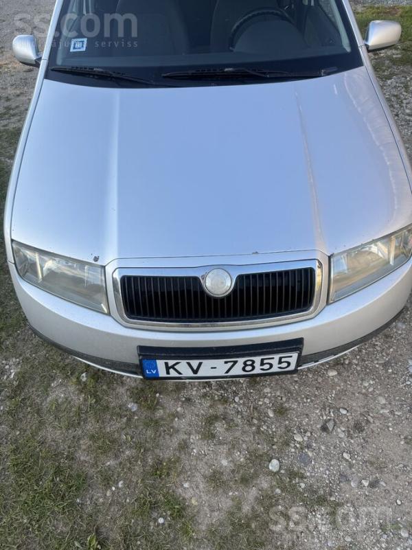 Grey Skoda Fabia 2004 in Cesis, with an engine capacity of 1.90 L and mileage of 455 thousand km for 1000 €, photo 8 on AUTOMOTO.COM.LV