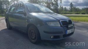 Grey Skoda Fabia 2004 in Aluksne, with an engine capacity of 1.40 L and mileage of 0 thousand km for 750 €, photo 3 on AUTOMOTO.COM.LV
