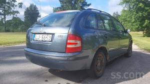 Grey Skoda Fabia 2004 in Aluksne, with an engine capacity of 1.40 L and mileage of 0 thousand km for 750 €, photo 6 on AUTOMOTO.COM.LV