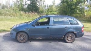 Grey Skoda Fabia 2004 in Aluksne, with an engine capacity of 1.40 L and mileage of 0 thousand km for 750 €, photo 10 on AUTOMOTO.COM.LV