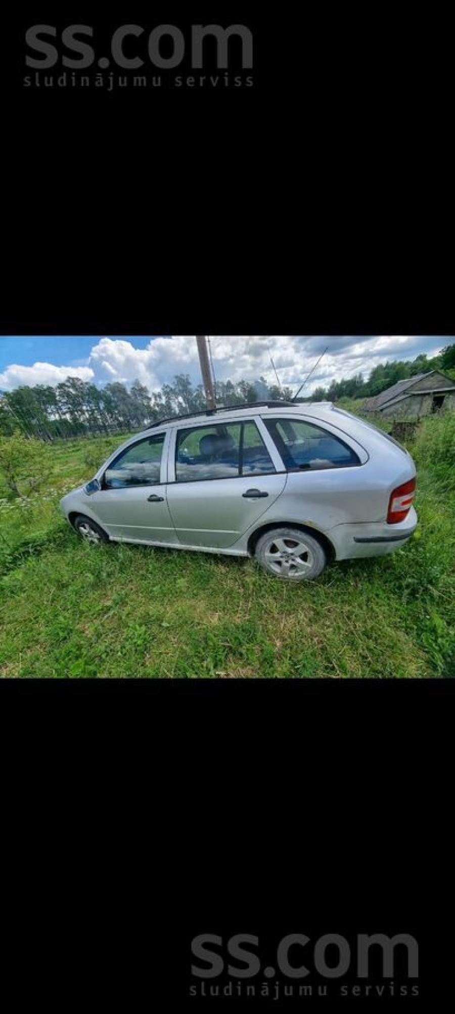 Pelēks Skoda Fabia 2006 Rīga, ar dzinēja tilpumu 1.20 L un nobraukumu 280 tūkst. km par 370 €, foto 3 vietnē AUTOMOTO.COM.LV
