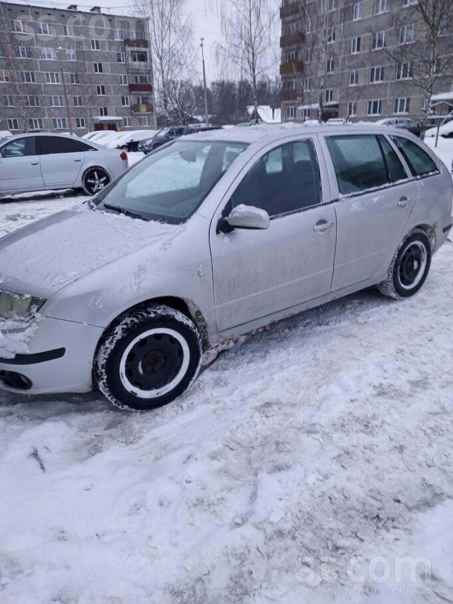 Pelēks Skoda Fabia 2007 Ludza, ar dzinēja tilpumu 1.40 L un nobraukumu 370 tūkst. km par 890 €, foto 11 vietnē AUTOMOTO.COM.LV