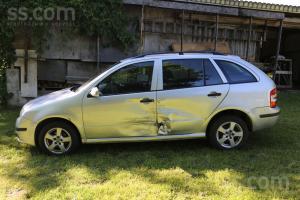 Серый Шкода Фабия 2007 в Рига, объемом двигателя 1.40 л и пробегом 276 тыс. км за 420 €, фото 5 на AUTOMOTO.COM.LV