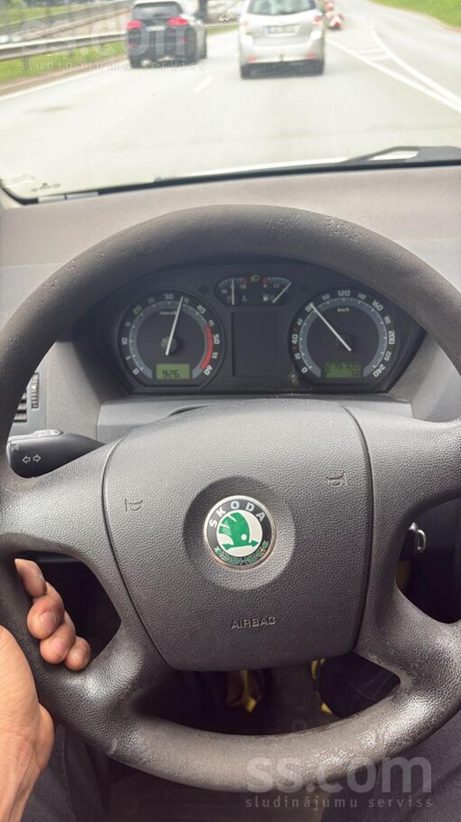 Pelēks Skoda Fabia 2007 Rīga, ar dzinēja tilpumu 1.40 L un nobraukumu 276 tūkst. km par 547 €, foto 4 vietnē AUTOMOTO.COM.LV