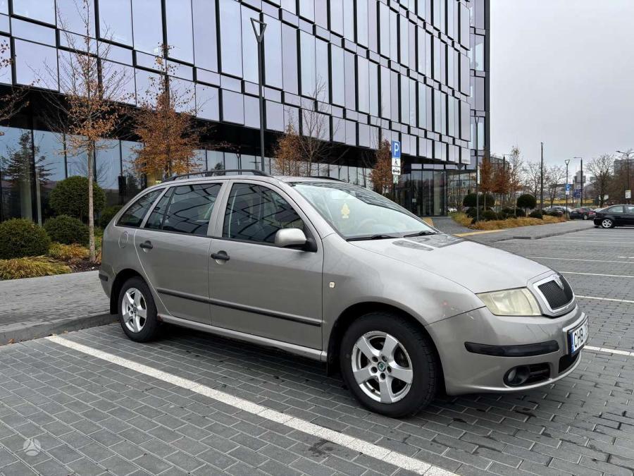 Pelēks Skoda Fabia 2007 Viļņa, ar dzinēja tilpumu 1.39 L un nobraukumu 109 tūkst. km par 1990 €, foto 8 vietnē AUTOMOTO.COM.LV