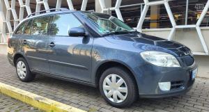Grey Skoda Fabia 2008 in Vilnius, with an engine capacity of 1.60 L and mileage of 222 thousand km for 1999 €, photo 6 on AUTOMOTO.COM.LV