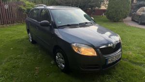 Grey Skoda Fabia 2009 in Vilnius, with an engine capacity of 1.20 L and mileage of 236 thousand km for 1350 €, photo  on AUTOMOTO.COM.LV