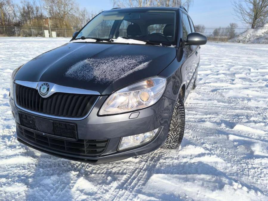 Grey Skoda Fabia 2010 in Marijampole, with an engine capacity of 1.60 L and mileage of 245 thousand km for 2650 €, photo 1 on AUTOMOTO.COM.LV