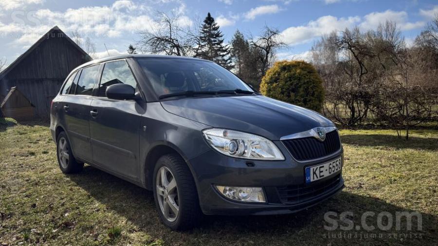 Pelēks Skoda Fabia 2011 Jēkabpils, ar dzinēja tilpumu 1.60 L un nobraukumu 305 tūkst. km par 2890 €, foto 1 vietnē AUTOMOTO.COM.LV