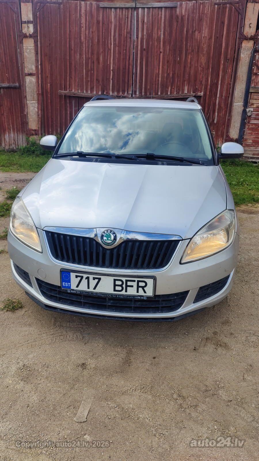 Grey Skoda Fabia 2011 in Tallinn, with an engine capacity of 1.20 L and mileage of 0 thousand km for 1900 €, photo 1 on AUTOMOTO.COM.LV