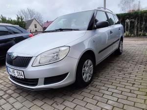 Grey Skoda Fabia 2012 in Kaunas, with an engine capacity of 1.60 L and mileage of 255 thousand km for 2300 €, photo  on AUTOMOTO.COM.LV