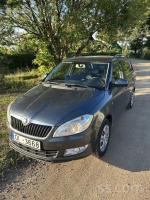 Pelēks Skoda Fabia 2014 Rēzekne, ar dzinēja tilpumu 1.60 L un nobraukumu 212 tūkst. km par 3100 €, foto  vietnē AUTOMOTO.COM.LV