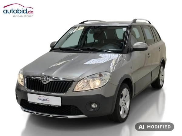 Grey Skoda Fabia 2014 in Limbazi, with an engine capacity of 1.20 L and mileage of 278 thousand km for 5950 €, photo 1 on AUTOMOTO.COM.LV
