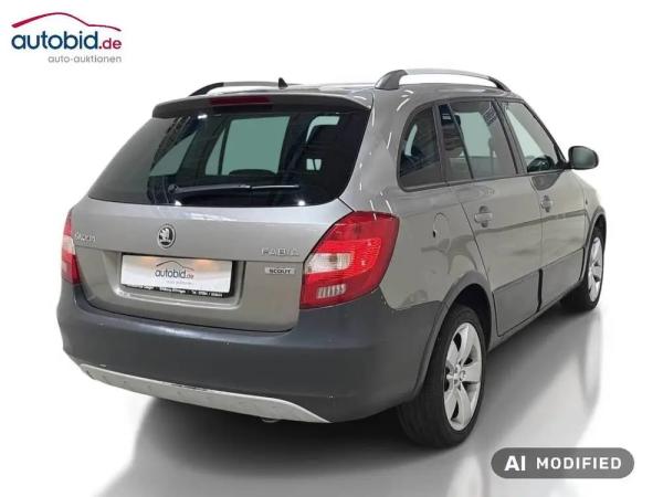 Grey Skoda Fabia 2014 in Limbazi, with an engine capacity of 1.20 L and mileage of 278 thousand km for 5950 €, photo 5 on AUTOMOTO.COM.LV