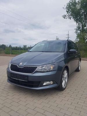 Grey Skoda Fabia 2015 in Marijampole, with an engine capacity of 1.60 L and mileage of 223 thousand km for 5550 €, photo  on AUTOMOTO.COM.LV