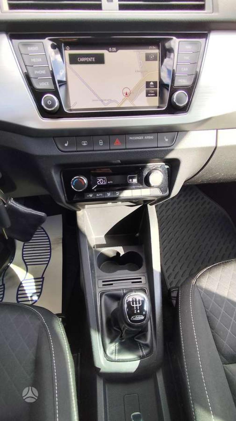 Grey Skoda Fabia 2015 in Kaunas, with an engine capacity of 1.42 L and mileage of 248 thousand km for 5550 €, photo 18 on AUTOMOTO.COM.LV