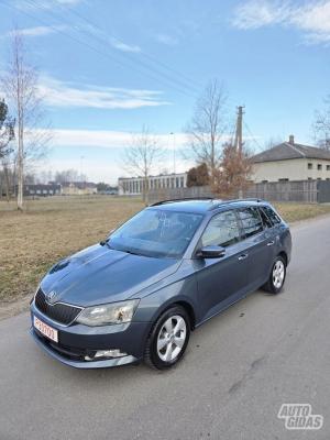 Grey Skoda Fabia 2016 in Plunge, with an engine capacity of 1.20 L and mileage of 74 thousand km for 6250 €, photo 2 on AUTOMOTO.COM.LV