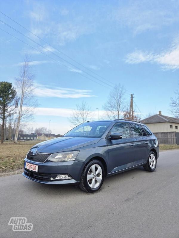 Grey Skoda Fabia 2016 in Plunge, with an engine capacity of 1.20 L and mileage of 74 thousand km for 6250 €, photo 3 on AUTOMOTO.COM.LV