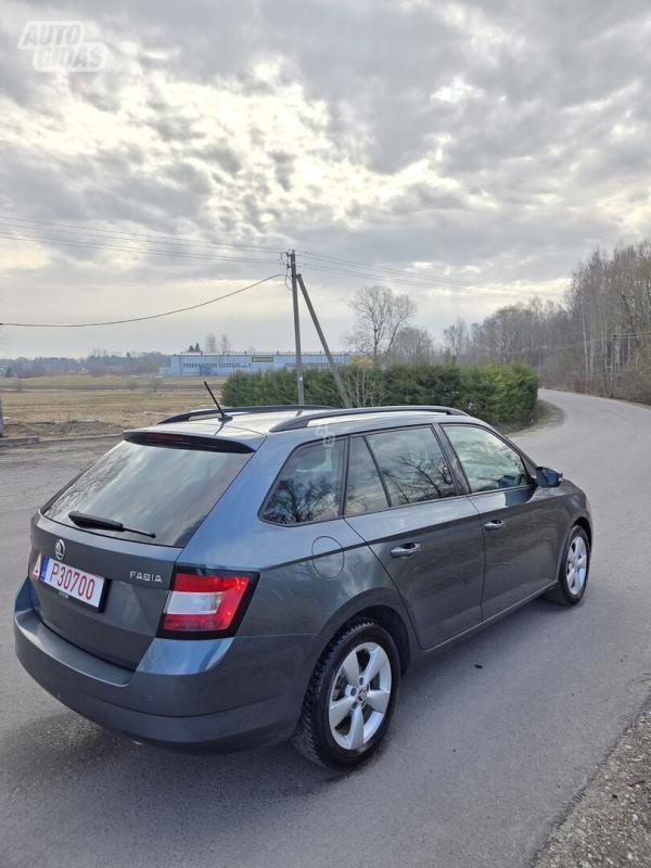 Grey Skoda Fabia 2016 in Plunge, with an engine capacity of 1.20 L and mileage of 74 thousand km for 6250 €, photo 6 on AUTOMOTO.COM.LV