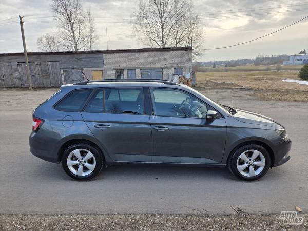 Grey Skoda Fabia 2016 in Plunge, with an engine capacity of 1.20 L and mileage of 74 thousand km for 6250 €, photo 7 on AUTOMOTO.COM.LV