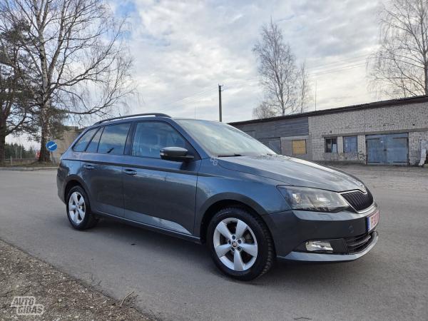Grey Skoda Fabia 2016 in Plunge, with an engine capacity of 1.20 L and mileage of 74 thousand km for 6250 €, photo 8 on AUTOMOTO.COM.LV
