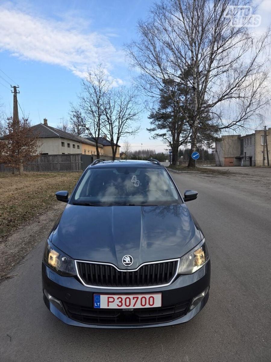 Grey Skoda Fabia 2016 in Plunge, with an engine capacity of 1.20 L and mileage of 74 thousand km for 6250 €, photo 9 on AUTOMOTO.COM.LV