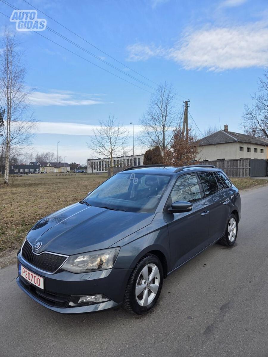 Grey Skoda Fabia 2016 in Plunge, with an engine capacity of 1.20 L and mileage of 74 thousand km for 6250 €, photo 10 on AUTOMOTO.COM.LV