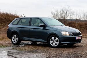 Grey Skoda Fabia 2017 in Riga, with an engine capacity of 1.40 L and mileage of 175 thousand km for 6995 €, photo  on AUTOMOTO.COM.LV