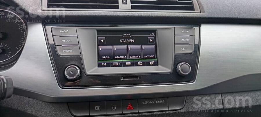 Grey Skoda Fabia 2017 in Riga, with an engine capacity of 1.40 L and mileage of 228 thousand km for 3750 €, photo 13 on AUTOMOTO.COM.LV