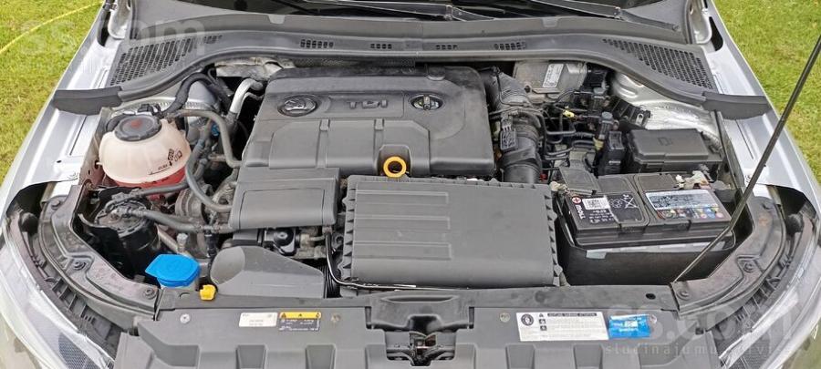 Grey Skoda Fabia 2017 in Riga, with an engine capacity of 1.40 L and mileage of 228 thousand km for 3750 €, photo 20 on AUTOMOTO.COM.LV