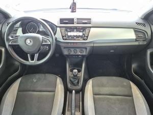 Grey Skoda Fabia 2017 in Vilnius, with an engine capacity of 1.42 L and mileage of 174 thousand km for 5900 €, photo 5 on AUTOMOTO.COM.LV