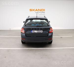 Grey Skoda Fabia 2021 in Riga, with an engine capacity of 1.00 L and mileage of 57 thousand km for 11790 €, photo 5 on AUTOMOTO.COM.LV